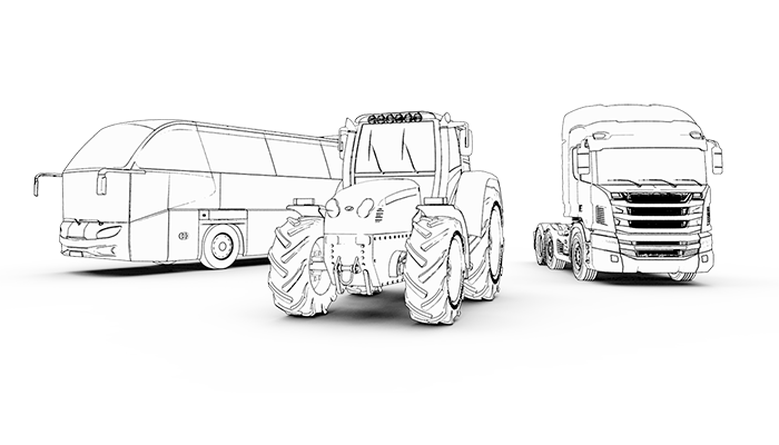 POLYTEC Truck, Bus and Agricultural Applications